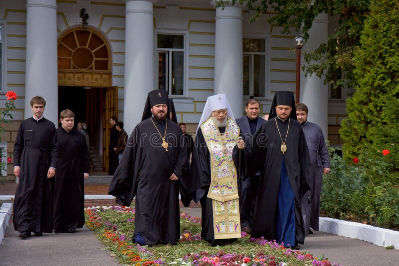 Greek Orthodox Mass at Church of the Holy Sepulchre Editorial Image ...