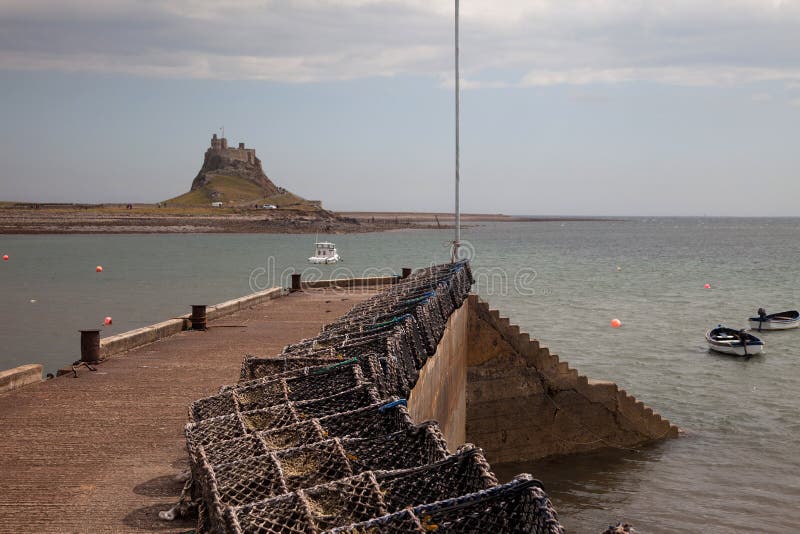 Holy Island stock image. Image of holy, priory, northumberland - 20652773