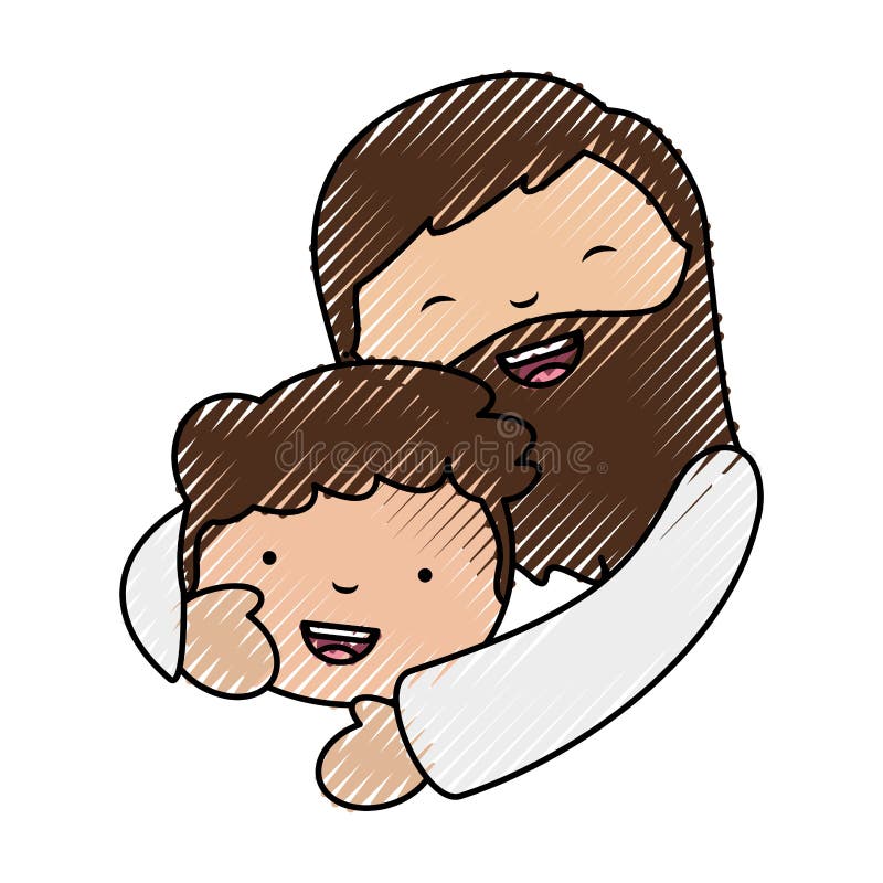 Christ Hugging Stock Illustrations – 72 Christ Hugging Stock ...