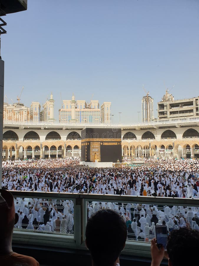 Holy Kaaba Mosque editorial image. Image of downtown - 239055655