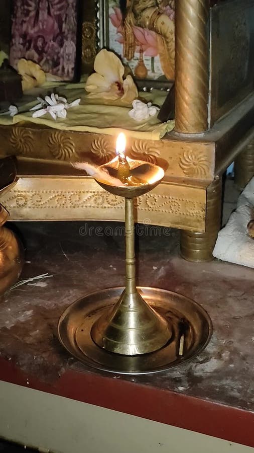 Holy Lamp Burning in Front of God Stock Footage - Video of asia ...