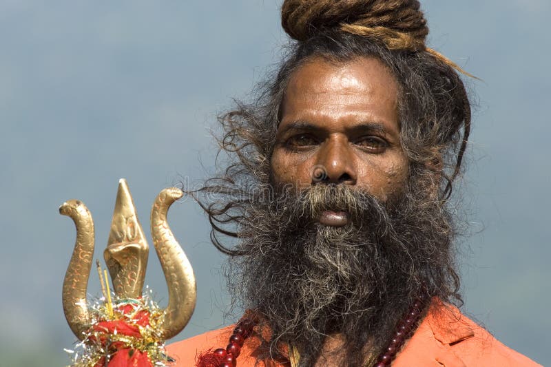 Holy Men 1 editorial image. Image of india, mountains - 10862110