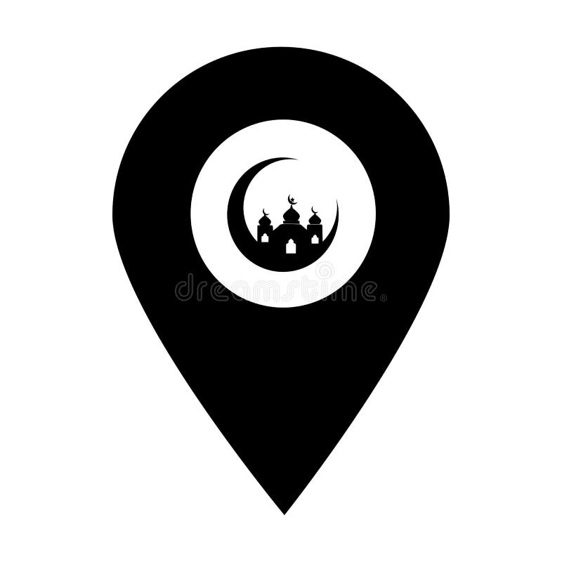 Holy Mosque Location Map Pin Pointer Icon. Element of Map Point for ... Holy Mosque Location Map Pin Pointer Icon. Element of Map Point for ...