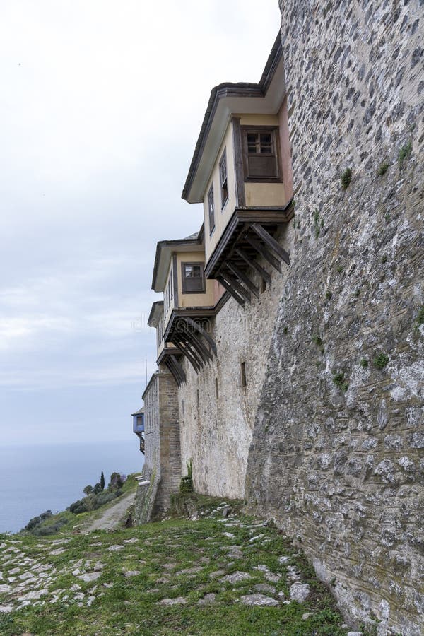 Holy Mountain Athos, Greece, April 2017 â€“ Different Views of ...