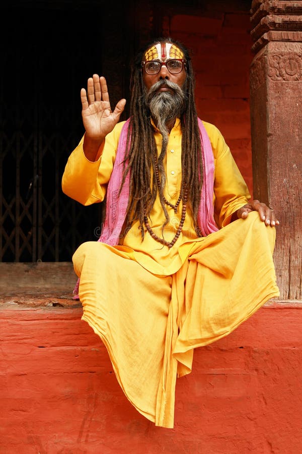 Holy Old Man editorial photography. Image of hinduism - 10466507