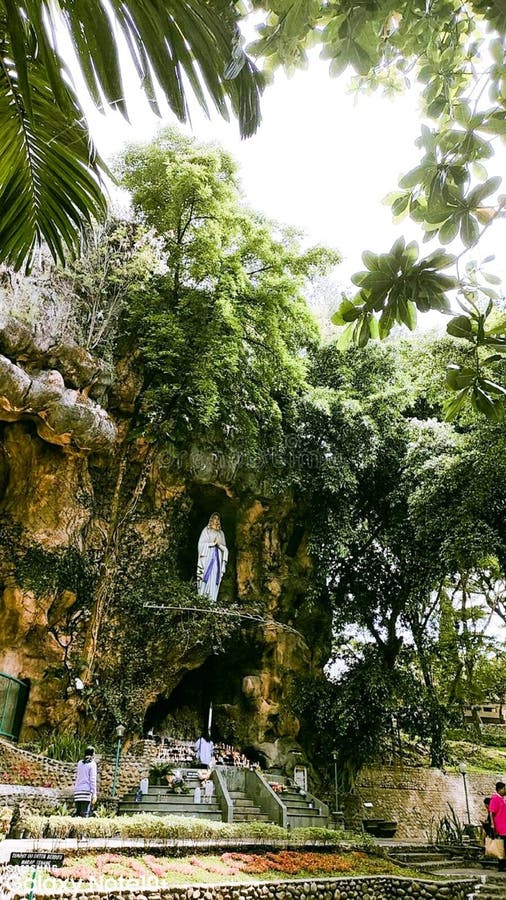 Holy Place for Catholic People To Pray Stock Image - Image of holy ...