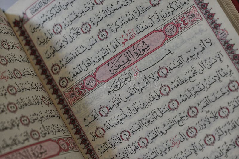 Quran holy book stock photo. Image of book, open, muslim - 183894136
