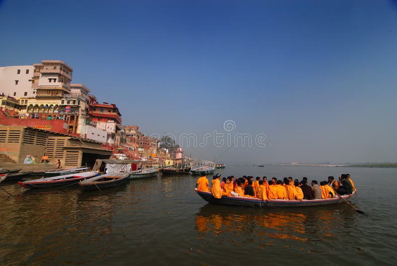 Holy River in India editorial stock image. Image of ganga - 23946159
