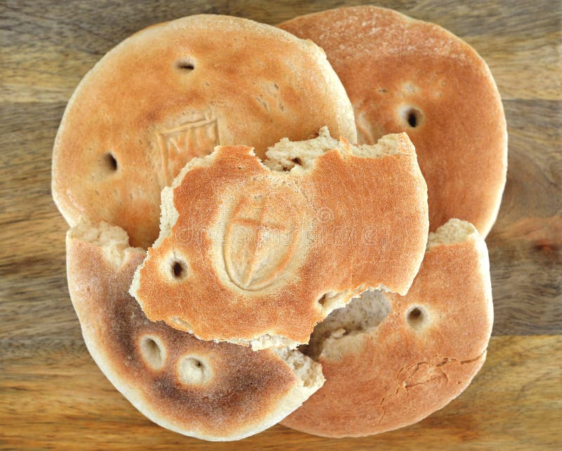 Holy Bread stock photo. Image of blessed, bible, christian - 230690860