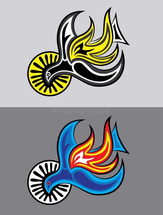 Holy spirit stock vector. Illustration of spirit, design - 57889301