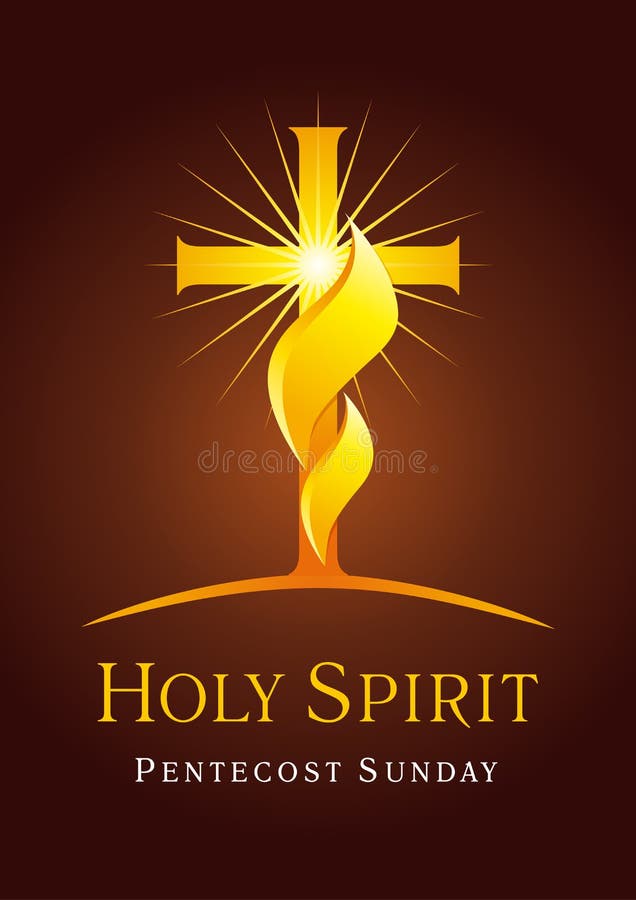Holy Spirit Sunday Card Stock Illustrations – 1,097 Holy Spirit Sunday ...