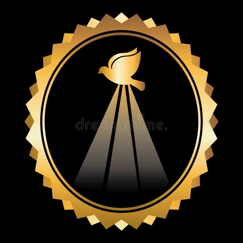 Holy spirit stock vector. Illustration of heaven, spirit - 44714429