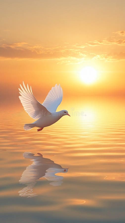 Holy Spirit Reflection Over Water Stock Photos - Free & Royalty-Free ...