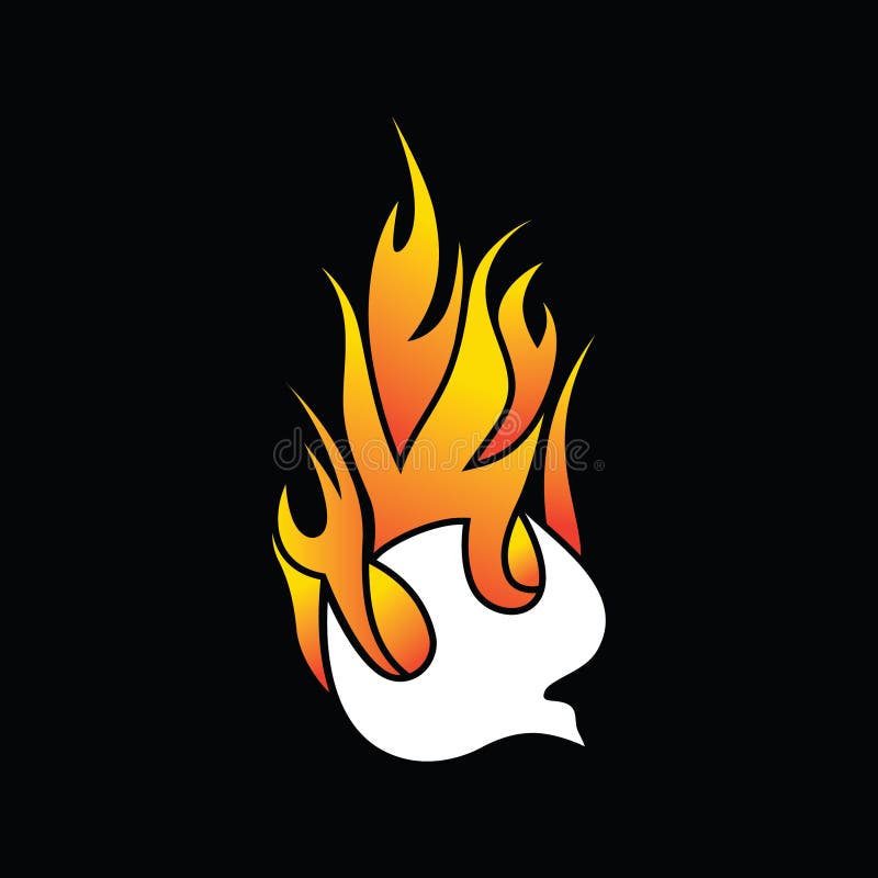 Yellow Holy Spirit Fire Stock Illustrations – 175 Yellow Holy Spirit ...