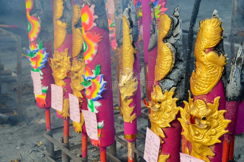 Holy torch stock image. Image of smoke, holy, temple - 97996493