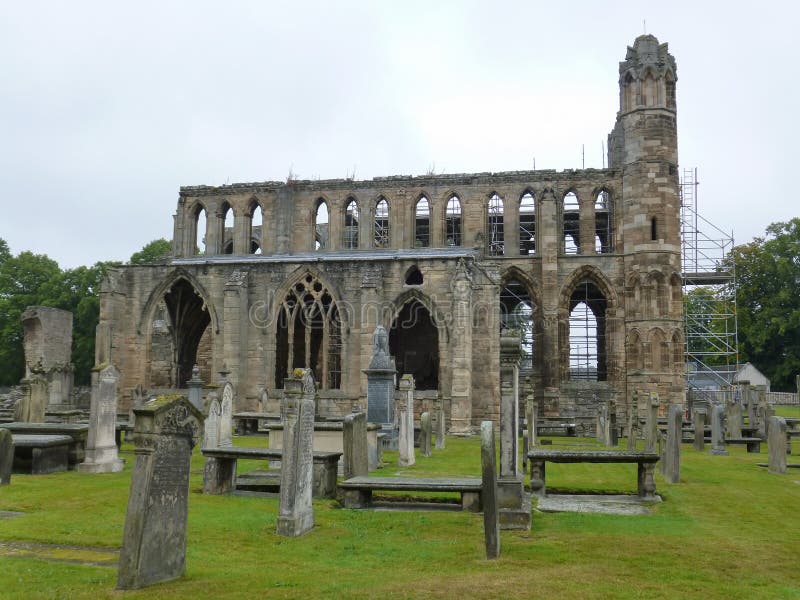 Holy Trinity Cathedral in Elgin Stock Photo - Image of scottish ...