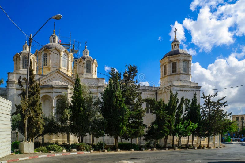 The Holy Trinity Cathedral, in the Russian Compound, Jerusalem ...