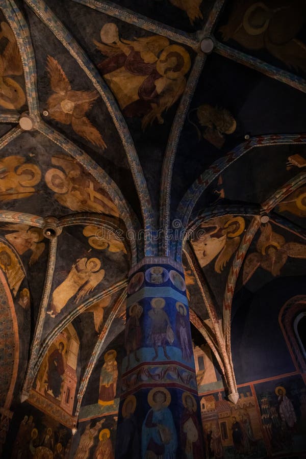 Holy Trinity Chapel in Royal Castle in Lublin, Poland Stock Photo ...