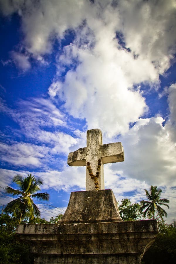 Holy Trinity Cross Anjuna Goa India Stock Photos - Free & Royalty-Free ...