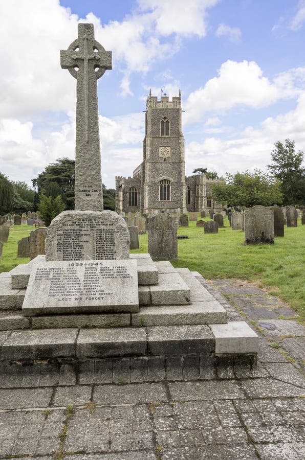 Holy Trinity Church, Loddon, Norfolk Stock Image - Image of graves ...