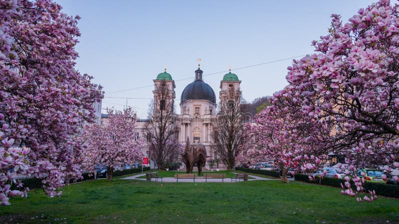 Holy Trinity Church in Spring Stock Photo - Image of ...