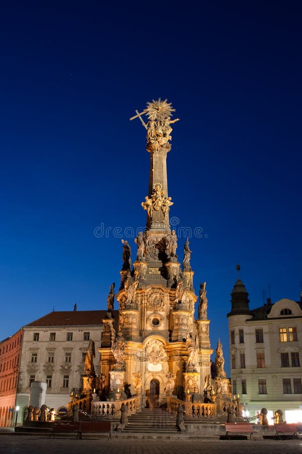 Holy Trinity Column stock image. Image of historical - 21574075