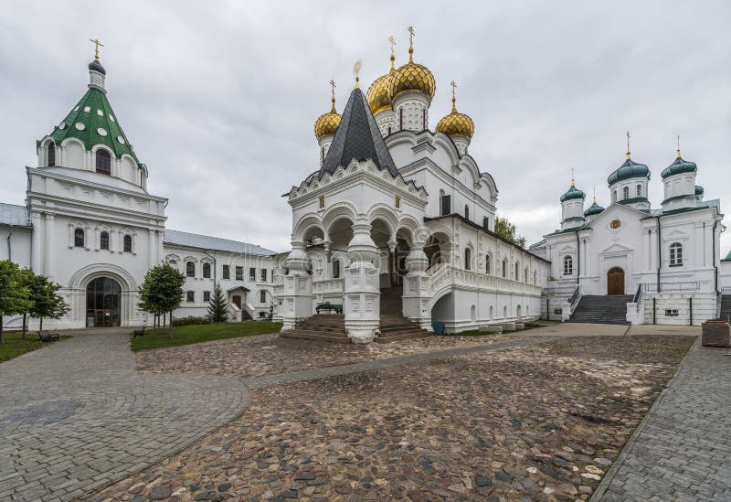 Holy Trinity Ipatiev Monastery. Editorial Stock Photo - Image of ...