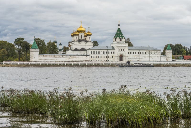 Holy Trinity Monastery Ipatiev. Editorial Stock Image - Image of ...