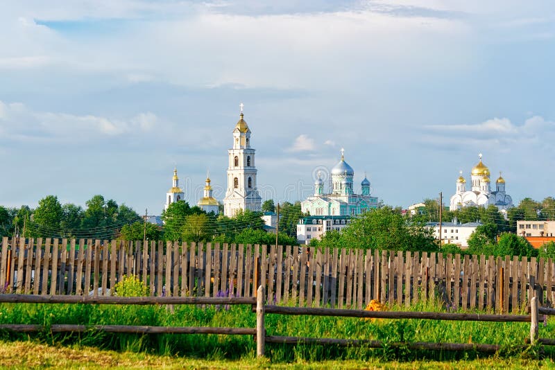 HolyÂ Trinity Seraphim Diveevo Monastery Diveevo in Russia Stock Image ...