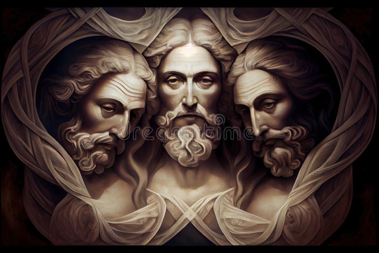 Holy Trinity Ai Stock Illustrations – 366 Holy Trinity Ai Stock ...