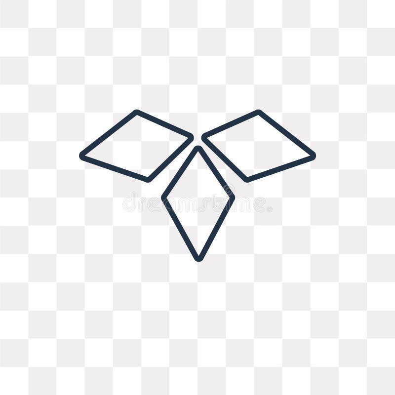 Holy Trinity Vector Icon on Transparent Background, Lin Stock Vector ...