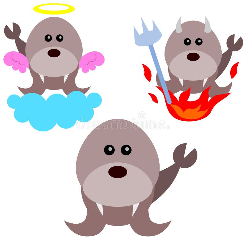 Evil Cartoon Walrus Stock Illustrations – 3 Evil Cartoon Walrus Stock ...