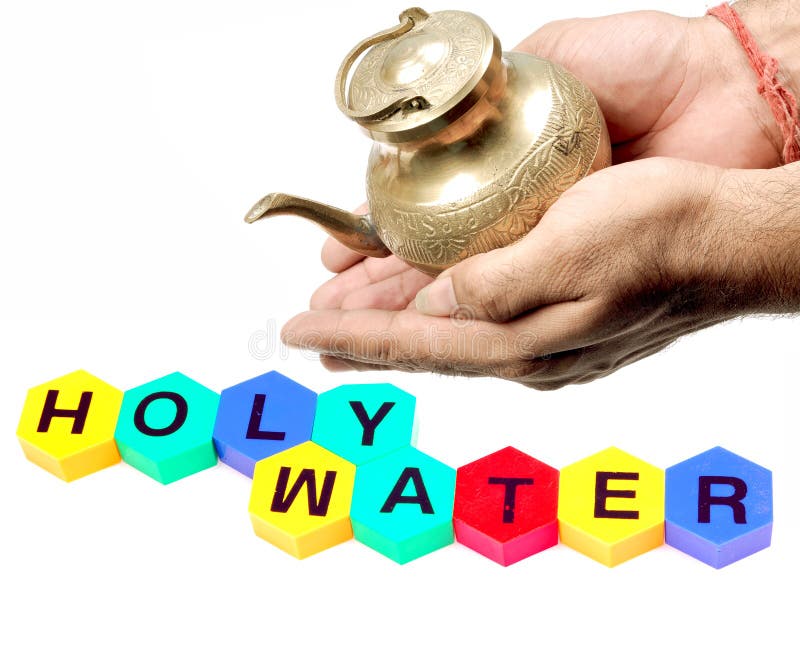 Holy water stock image. Image of body, water, hidu, antique - 10001161