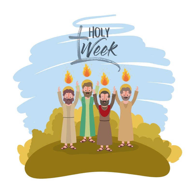 Holy week biblical scene stock vector. Illustration of eucharist ...