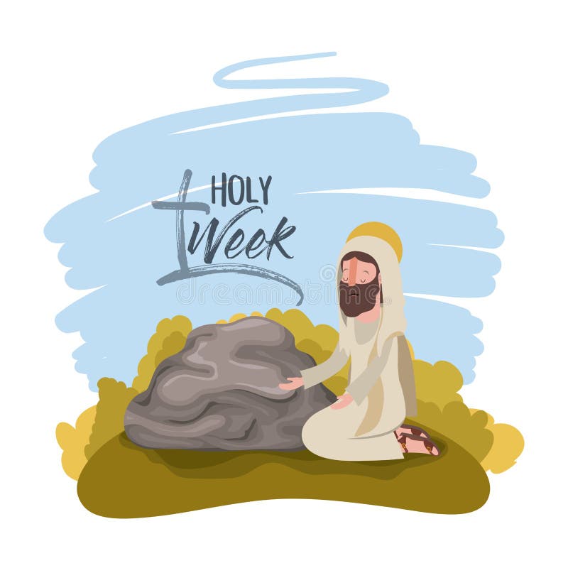 Holy Week Biblical Scene Stock Illustrations – 144 Holy Week Biblical ...