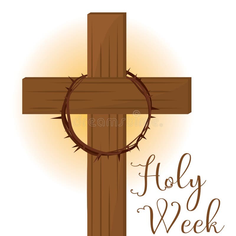 Holy week poster stock vector. Illustration of jesus - 180441835