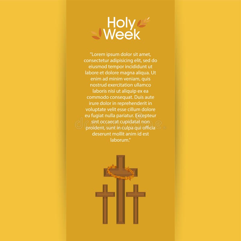 Holy Week Poster Stock Illustrations – 1,078 Holy Week Poster Stock ...