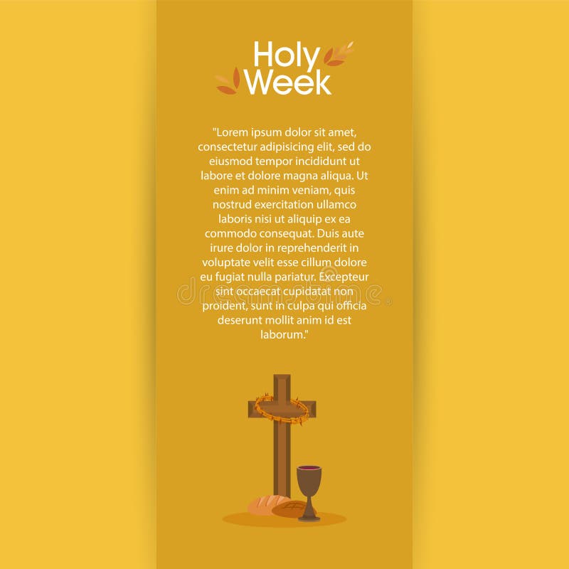Holy Week Poster Stock Illustrations – 1,078 Holy Week Poster Stock ...
