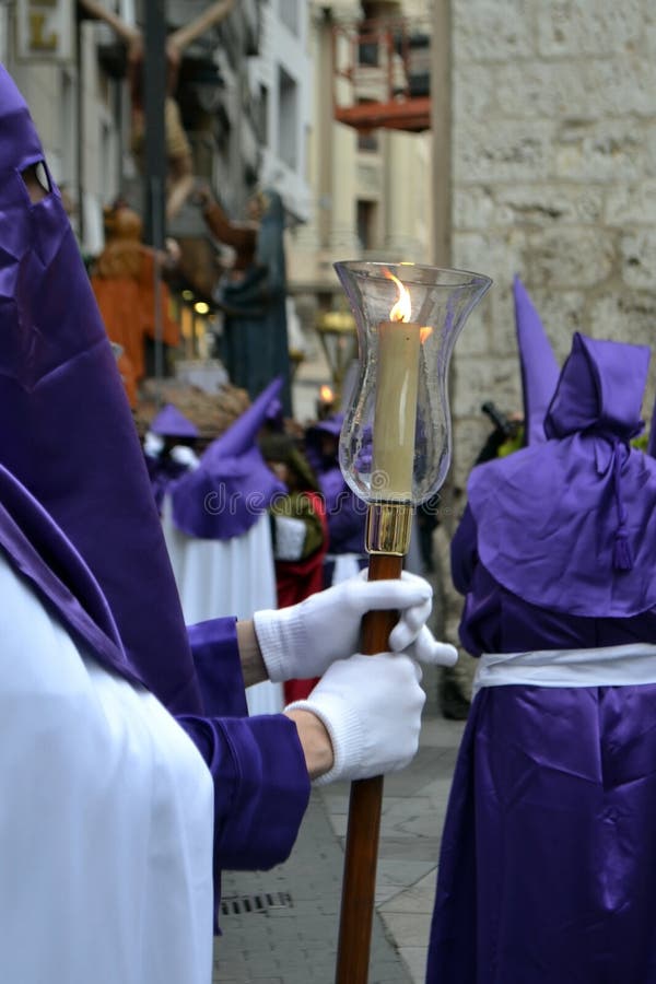 Holy Week Religious Procession in Spain Celebrating Tradition Editorial ...
