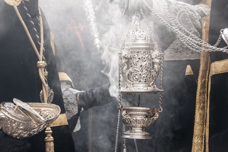 Holy Week in Seville, Incense Stock Image - Image of seville ...