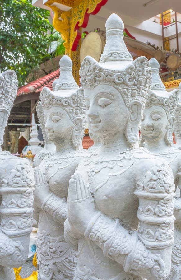 Holy White Stone Cow in Sunrise Hampi, Matanga Hill. the Figure Stock ...