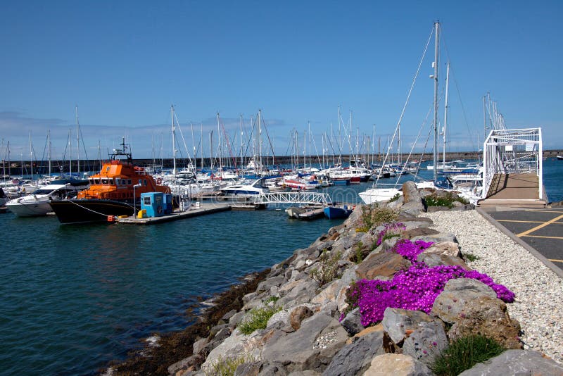 Holyhead Marina and Harbour Stock Photo - Image of anglesey, port: 15781724