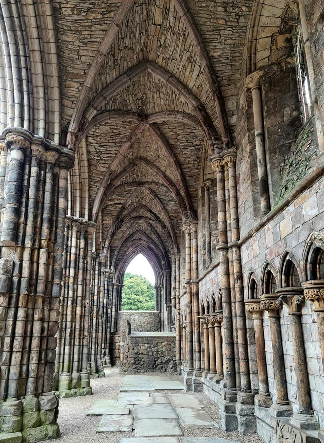 Holyrood Abbey Edinburgh stock image. Image of church - 240777101