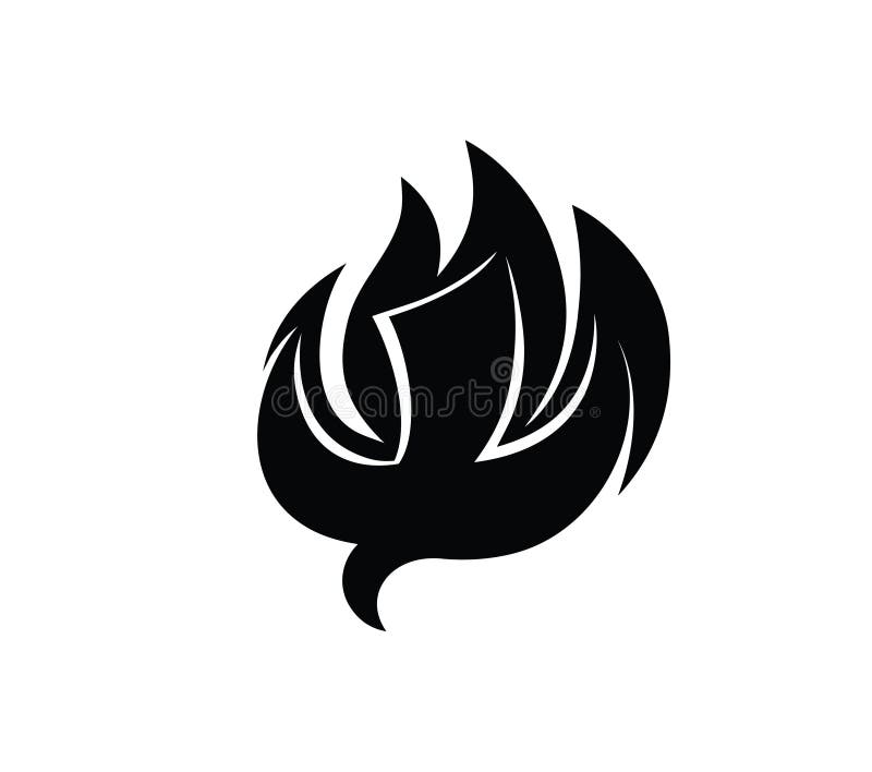 Holy Spirit Silhouette Logo Stock Vector - Illustration of diagram ...