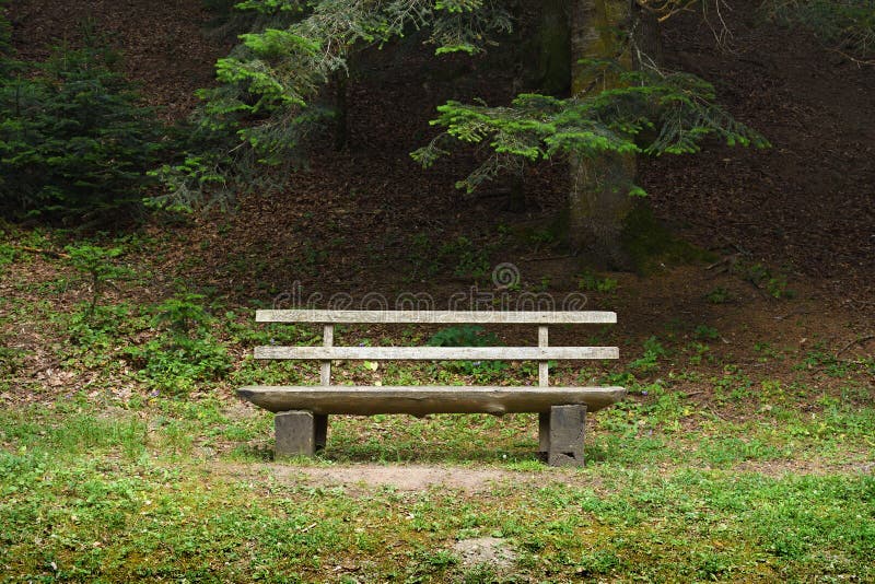 Bank im Wald stockfoto. Bild von blau, landwirtschaftlich - 44696234