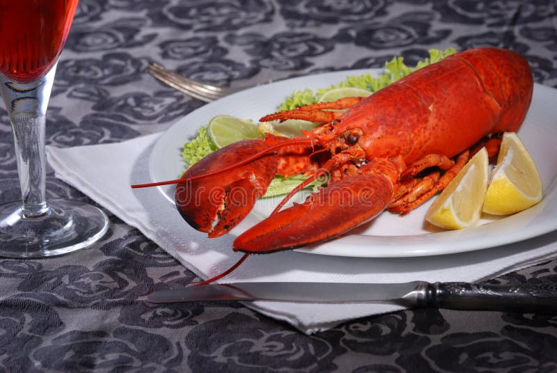 Duży Homar obraz stock. Obraz złożonej z żeglarz, jedzenie - 5676119