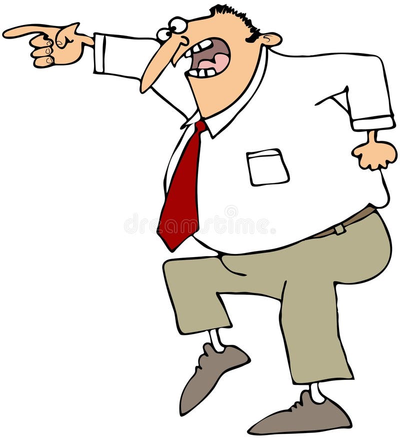 Hombre Agitated stock de ilustración. Ilustración de historieta - 19963629