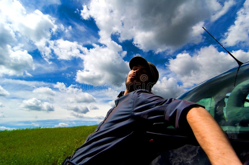 Hombre agotado imagen de archivo. Imagen de caucásico - 10585333