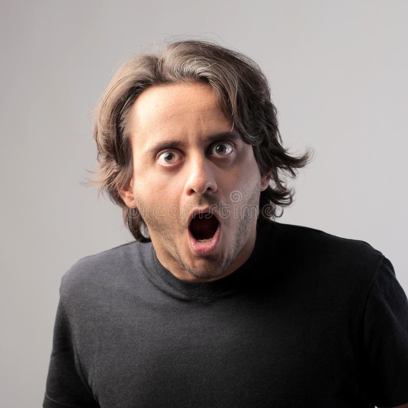 Asombrado imagen de archivo. Imagen de asombro, sorpresa - 11429439