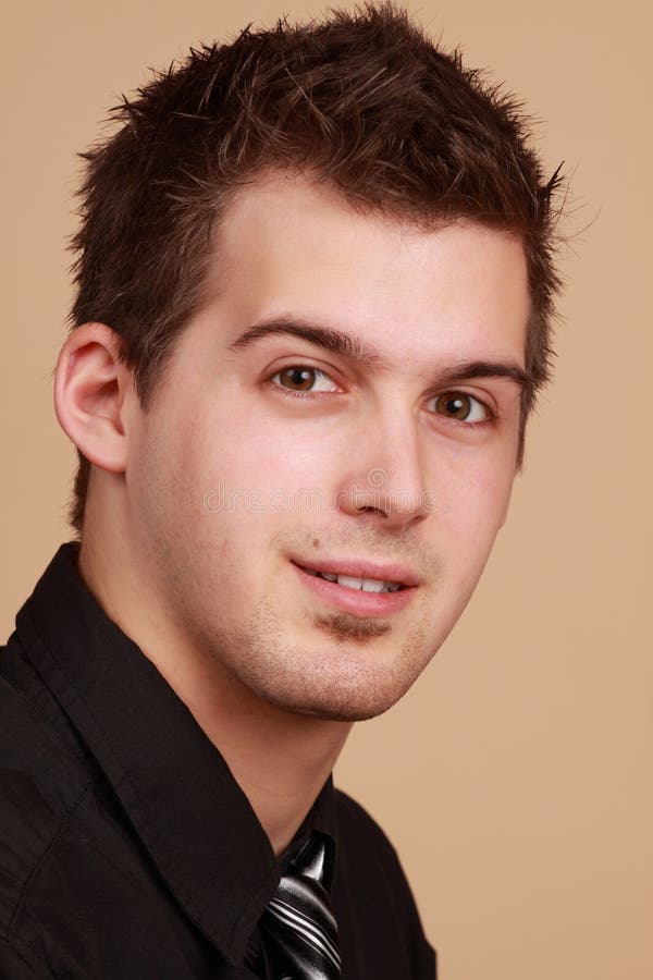 Hombre caucásico joven imagen de archivo. Imagen de adolescente - 10844967